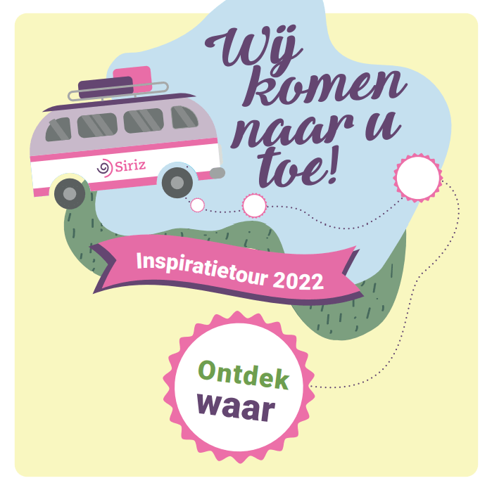 Inspiratietour van Siriz: meld u nu aan! - Siriz
